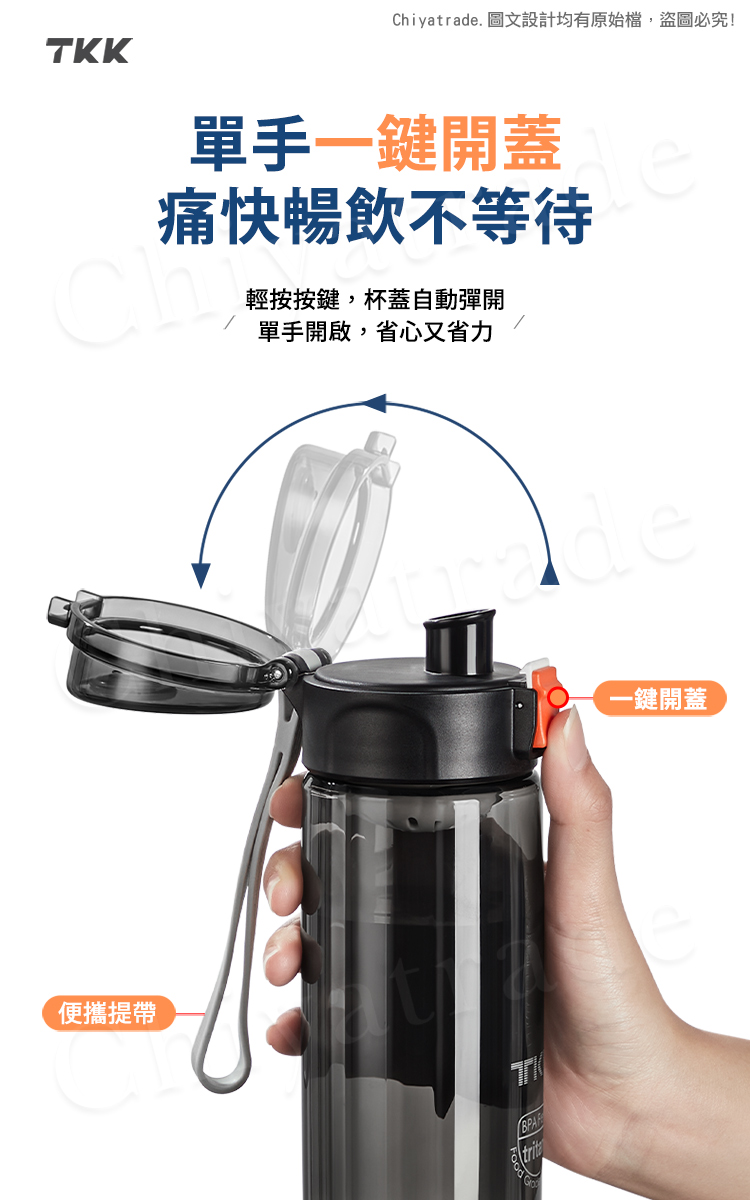 公司貨發票【TKK台灣代理】美國進口Tritan辛格系列 手提式 運動水壺550ML(直飲口設計) | 蝦皮購物