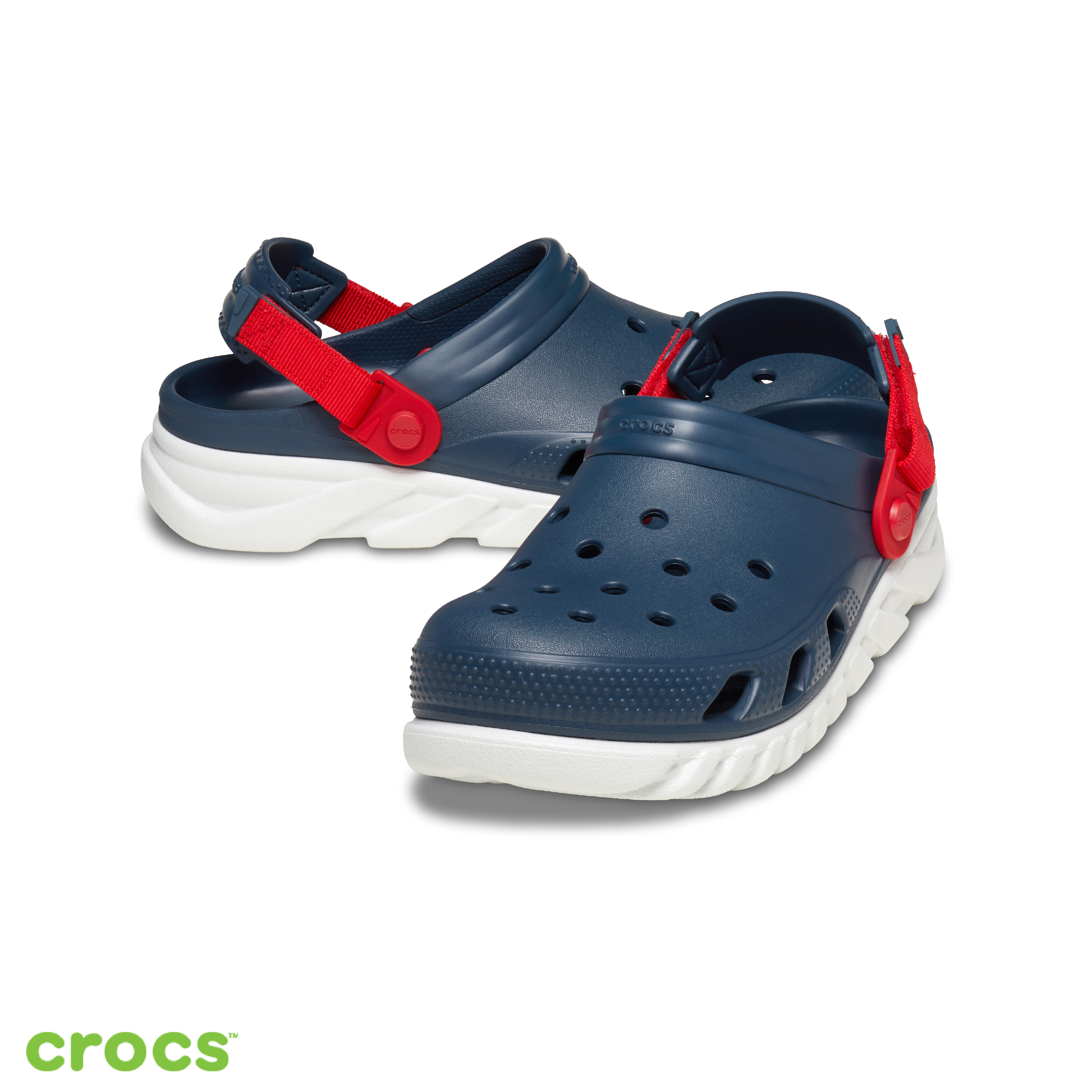 Crocs 卡駱馳 (中性鞋) 迪特渦輪克駱格 Duet Max II 208776-48I 洞洞鞋 | 蝦皮購物