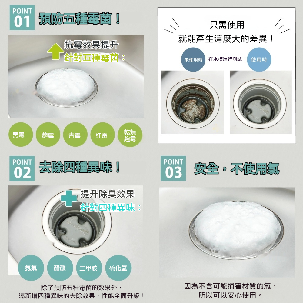 台灣24H出貨【日本製 - COGIT BIO．防霉除臭用品】除臭片 防潮片 防黴片 防黴消臭 防霉除濕劑 排水口清潔劑 | 蝦皮購物