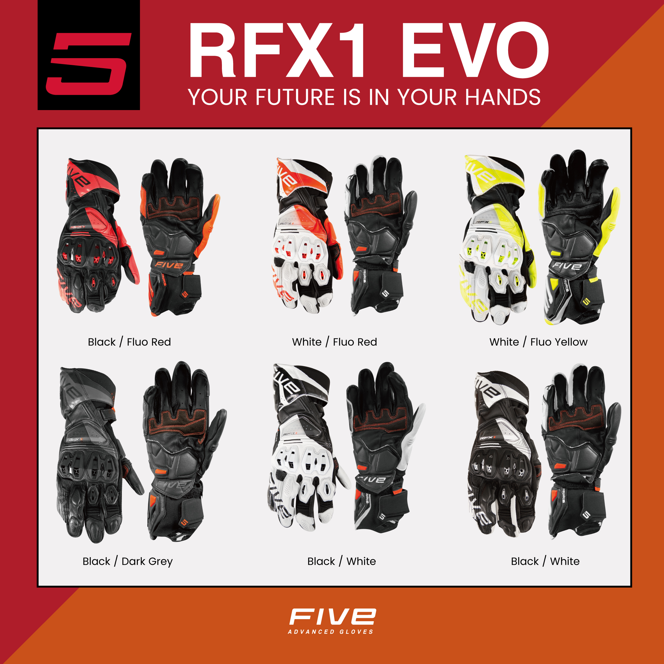 【Five5手套】 RFX1 EVO 超進化頂級防護手套 | 蝦皮購物