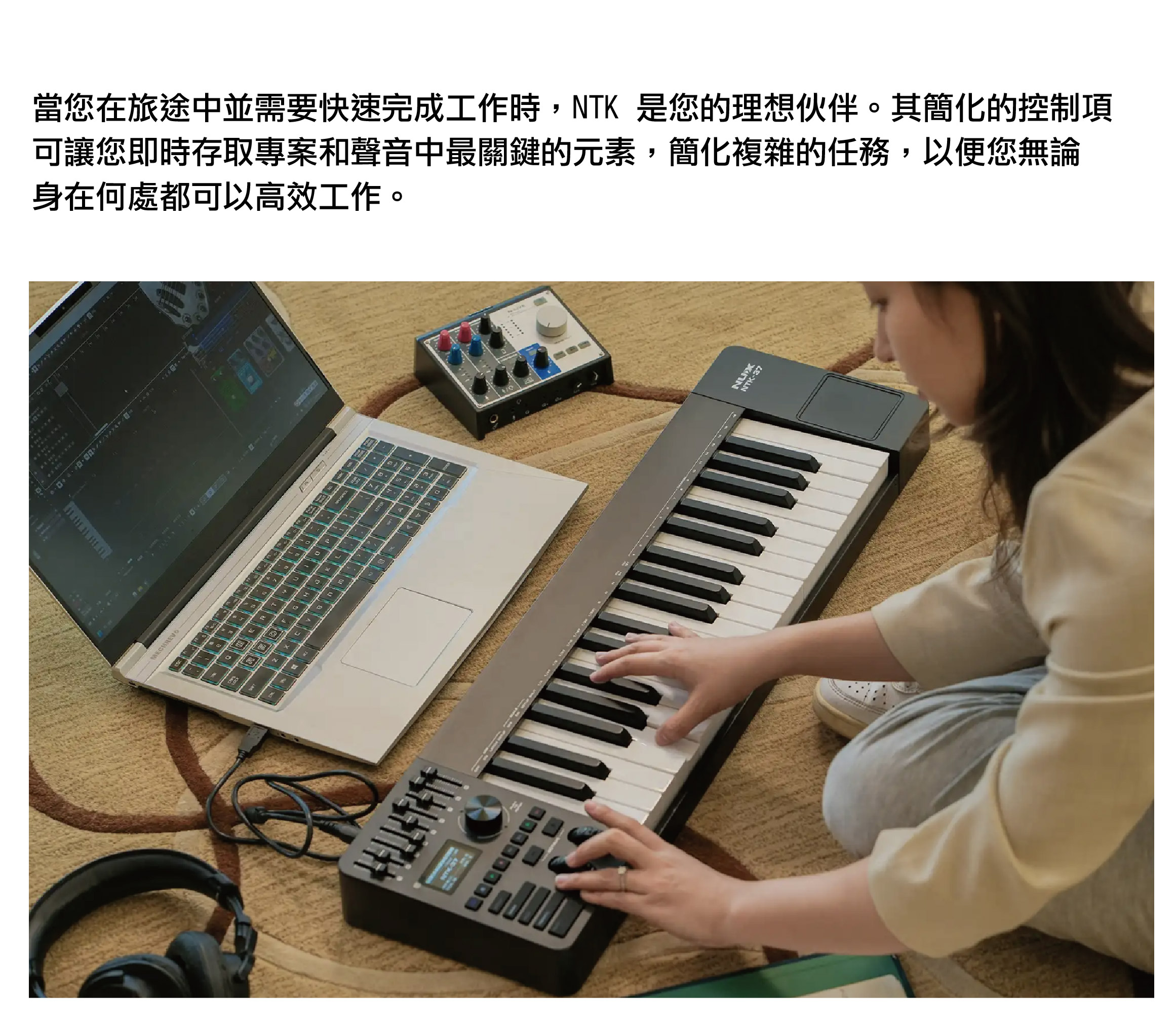 【搖滾玩家樂器】全新 NUX NTK系列 MIDI 鍵盤 NTK-37 NTK-49 NTK-61 keyboard | 蝦皮購物