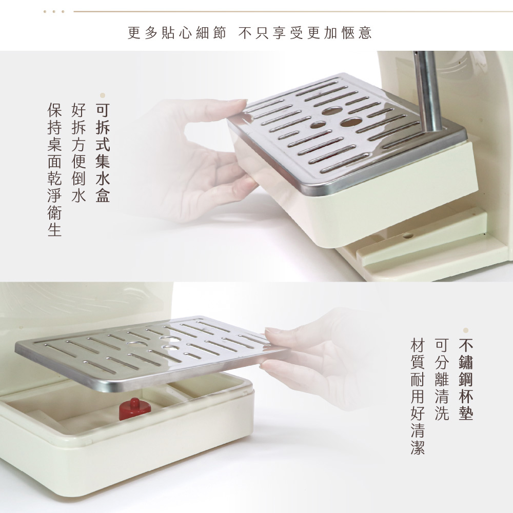 【KINYO】半自動義式奶泡咖啡機(CMH-7930)｜復古白 高壓20Bar 義式咖啡機 宅配免運 | 蝦皮購物