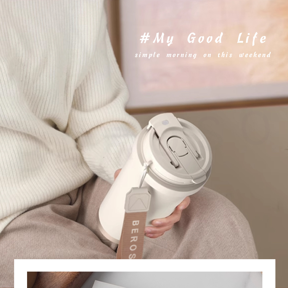 Beroso 倍麗森 316不鏽鋼內陶瓷保溫環保隨行杯 530ml 三色任選 雙層真空 保溫杯 保冷杯 聖誕交換禮物 | 蝦皮購物