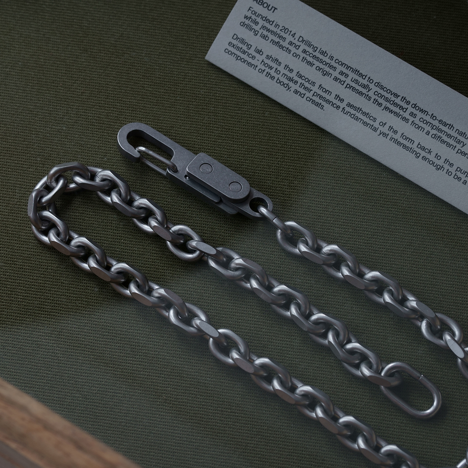 Anonymous Necklace｜AN-N03｜Matte Steel | 蝦皮購物