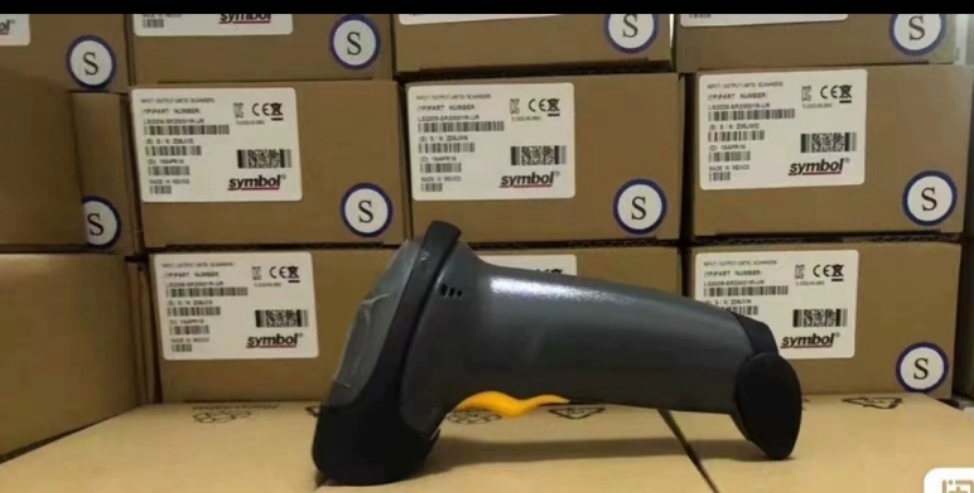 SYMBOL摩托羅拉Motorola訊寶LS2208-SR斑馬條碼掃描槍有線超市快遞掃描器掃碼槍（贈送支架） | 蝦皮購物