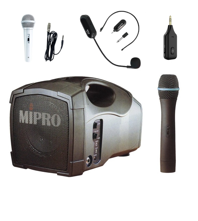 MIPRO MA-101肩背式喇叭移動式喇叭行動喇叭音響設備肩背音響擴音機無線麥克風可蓄電無限擴音機【租借商品】 | 蝦皮購物