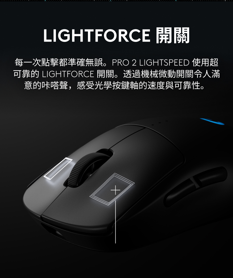 Logitech G 羅技 G PRO 2 第二代無線電競滑鼠 | GPW 2 | 蝦皮購物