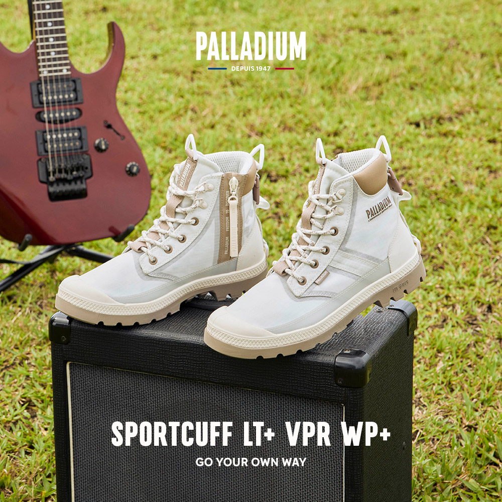 PALLADIUM SPORTCUFF LT+ VPR WP+橘標輕量防水靴/防水鞋/休閒鞋-男鞋/女鞋-米色/奶白 | 蝦皮購物
