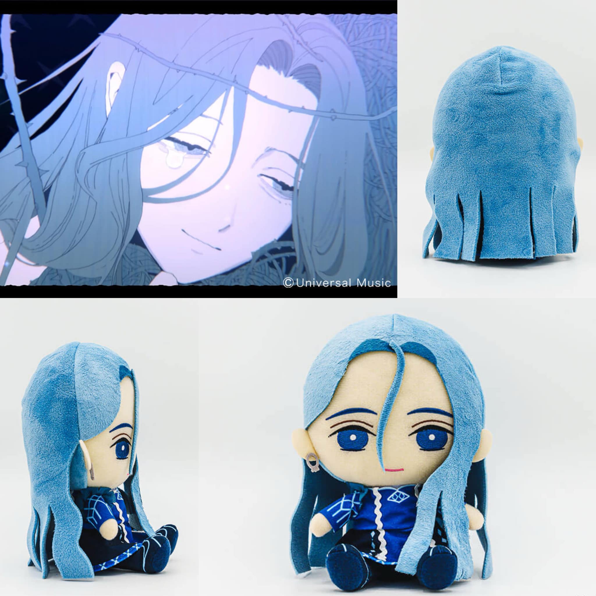 【4/23-28出國中】Ado x au聯名MV角色娃娃玩偶ギラギラ.永遠の明くる日.踊.うっせぇわ | 蝦皮購物