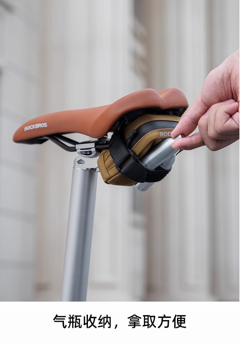 ROCKBROS F006迷你座墊包 小型輕便尾包後包 隨車置物袋【飛輪單車】 | 蝦皮購物