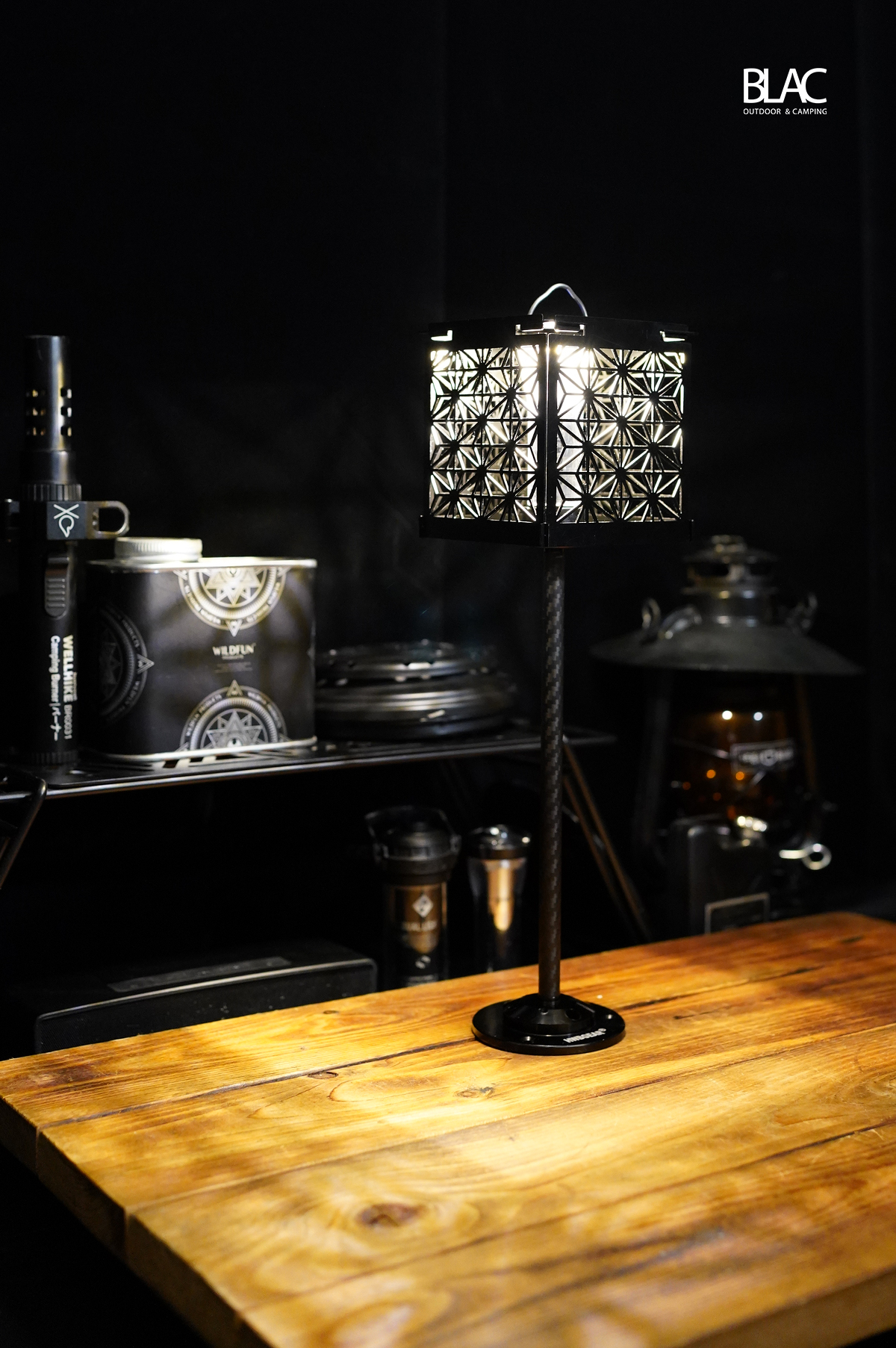 【BLAC黑客】古典風格鏤空鐵藝燈罩 適用於GoalZero、38Explore卡片式可拆卸收納不佔空間 | 蝦皮購物