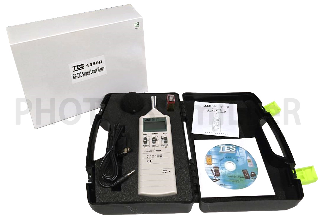 【含稅-可統編】泰仕 TES-1350A 噪音計 分貝計 35dB~130dB TES 1350A TES-1350R | 蝦皮購物