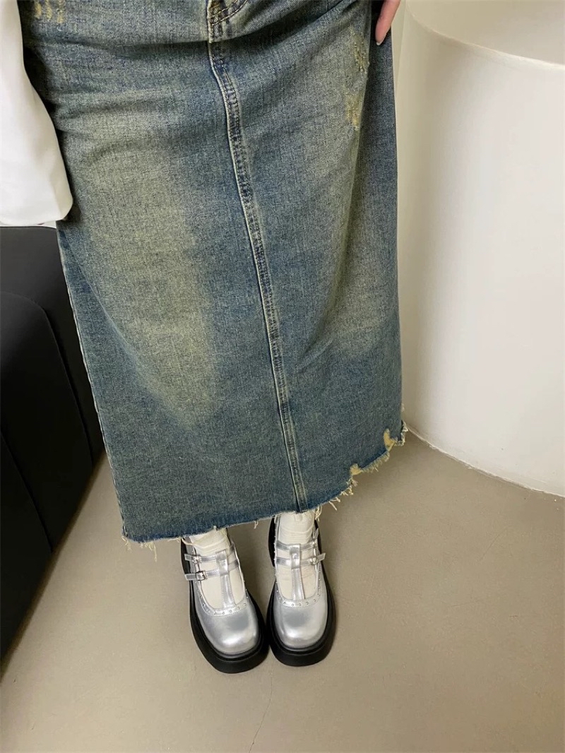 ♡NiNi collection♡厚底樂福鞋 | 蝦皮購物