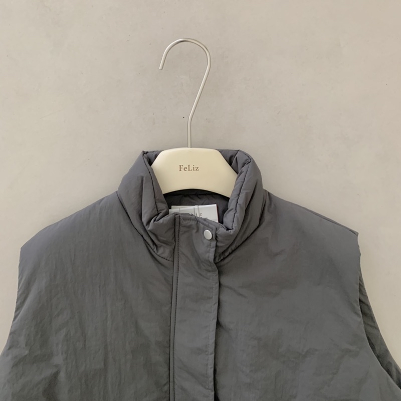 N4116- 小泡芙鋪棉背心（4colors） | 蝦皮購物