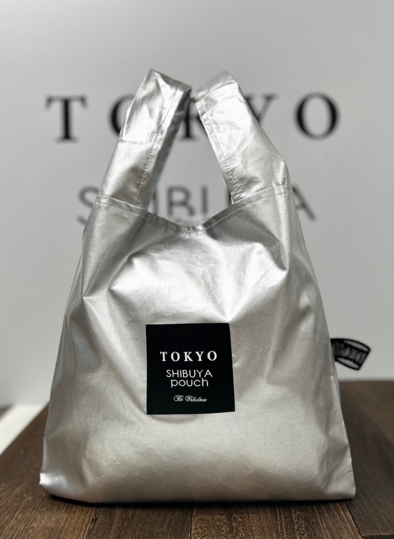 現貨在台速出/日本代購🇯🇵 TOKYO SHIBUYA POUCH 東京 涉谷限定 日本超火紅平價環保購物袋 L號日本製 | 蝦皮購物