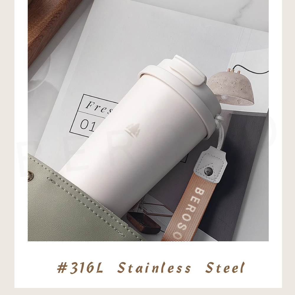 Beroso 倍麗森 316不鏽鋼內陶瓷保溫環保隨行杯 530ml 三色任選 雙層真空 保溫杯 保冷杯 聖誕交換禮物 | 蝦皮購物