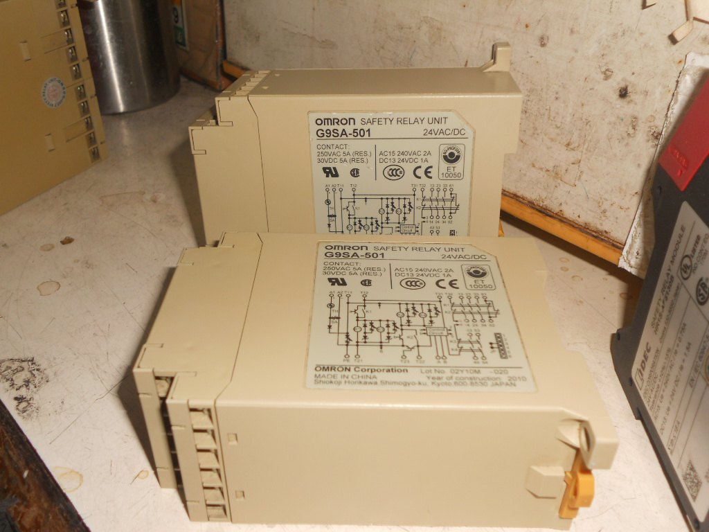 OMRON安全繼電器模組G9SA G9SA-301 G9SA G9SA-501 24VAC/DC (H1) | 蝦皮購物