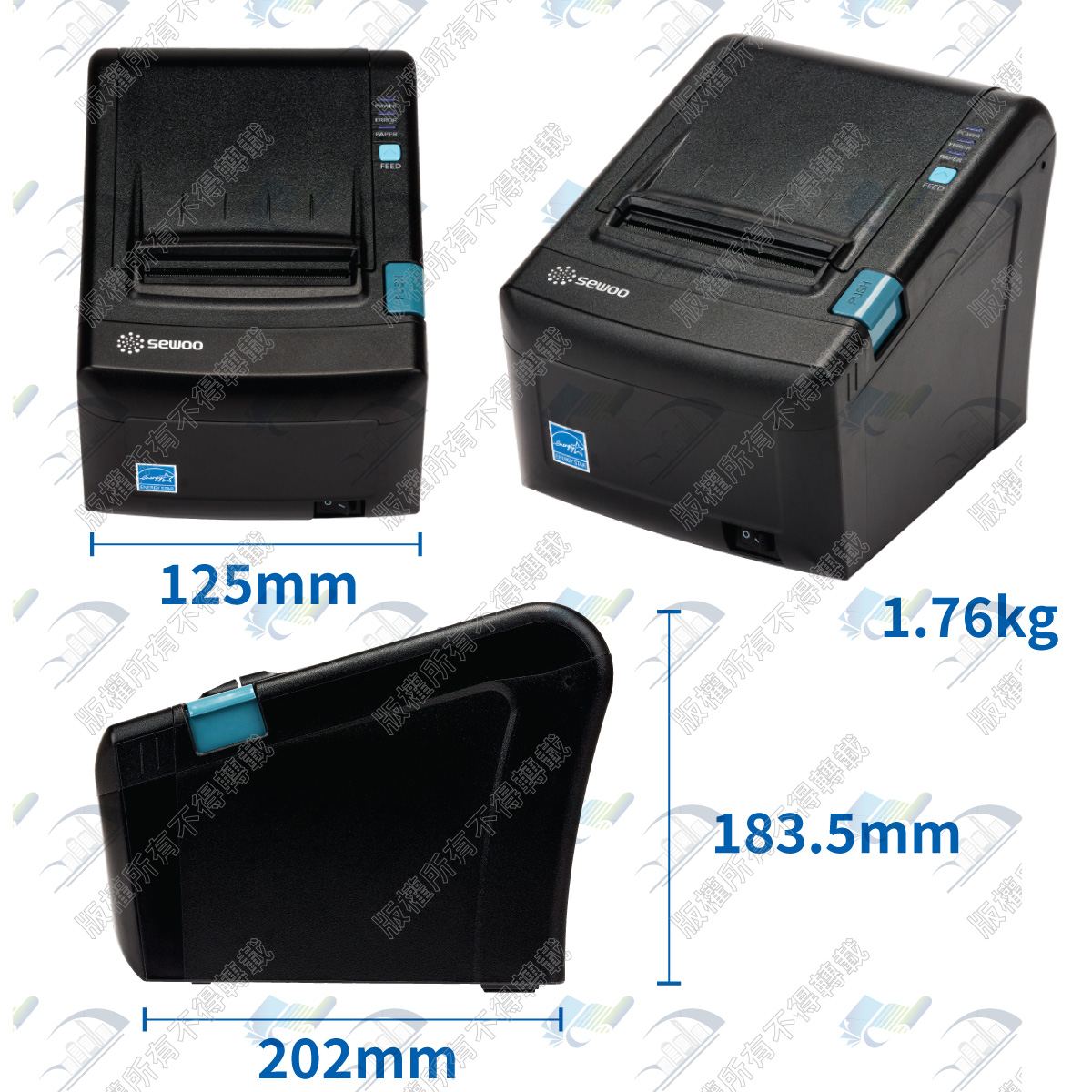 SEWOO SLK-TL122S熱感式收據印表機 USB/網路版 電子發票 出單機 收據機 安卓系統POS適用 | 蝦皮購物