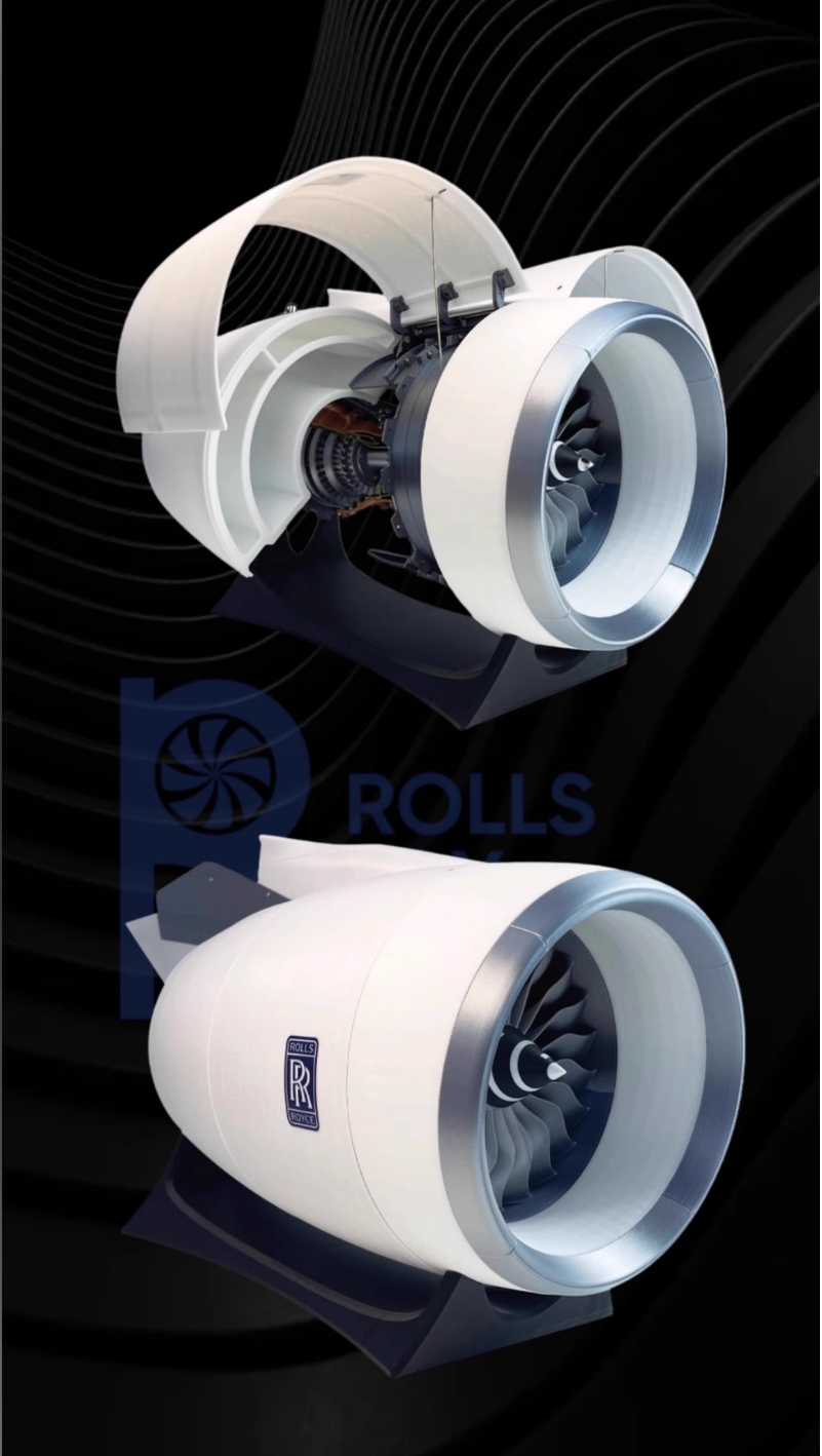 =時空迴廊= 3D列印 航空飛機引擎 A380/TR900 模擬可動模型 機械 教學 高階大型模型 | 蝦皮購物