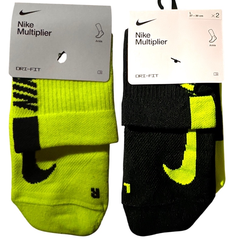 NIKE MULTIPLIER Ankle Socks 白襪 短襪 踝襪 運動襪 球襪 單雙販售 SX7556 SOX | 蝦皮購物