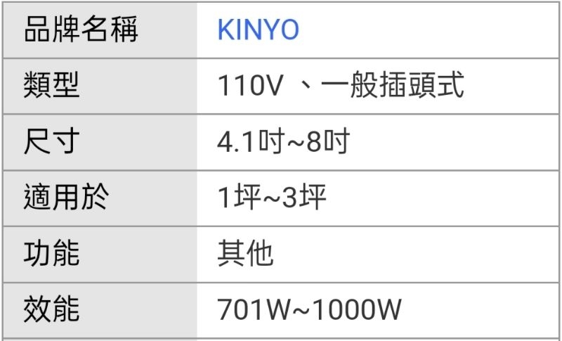 KINYO 可擺頭陶瓷電暖器(NEH-120) | 蝦皮購物