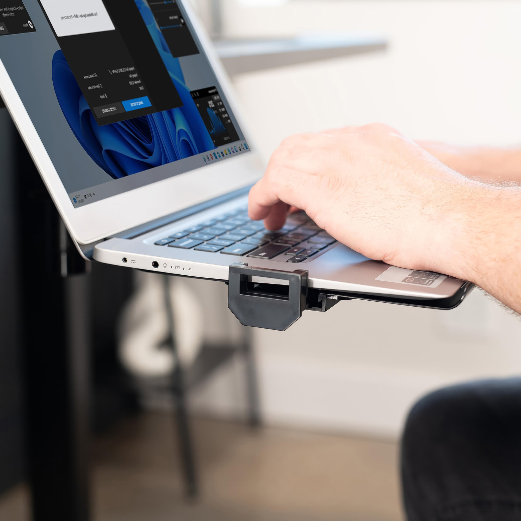 【瑞米 Raymii】VDA-12 夾桌式旋轉筆電托架 筆電收納架 升降桌托架 | 蝦皮購物