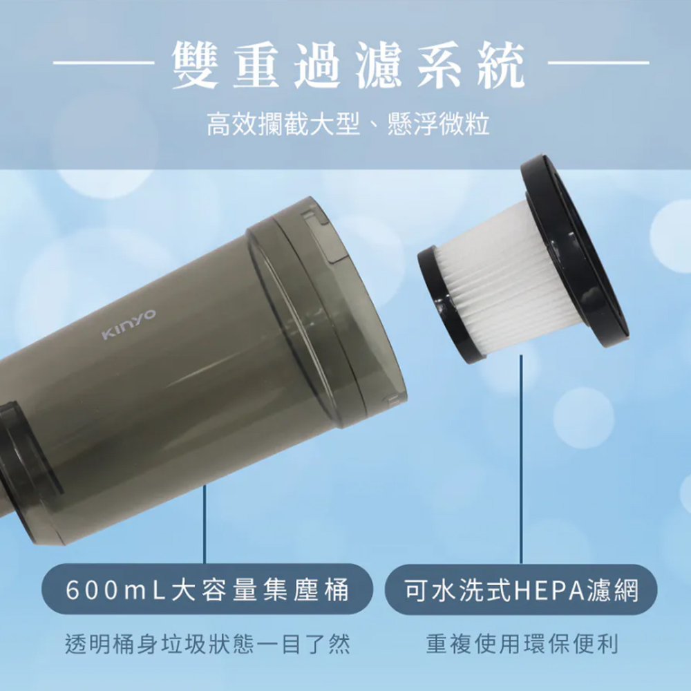 【KINYO】多用途直立式吸塵器 手持吸塵器 KVC-6225 HEPA濾網 輕量 12000PA吸力強 4M電源線 | 蝦皮購物