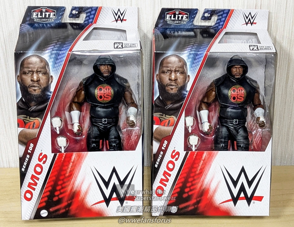 [美國瘋潮]正版 WWE Omos Elite #108 Figure 怪力巨人歐莫斯最新精華版人偶公仔 | 蝦皮購物