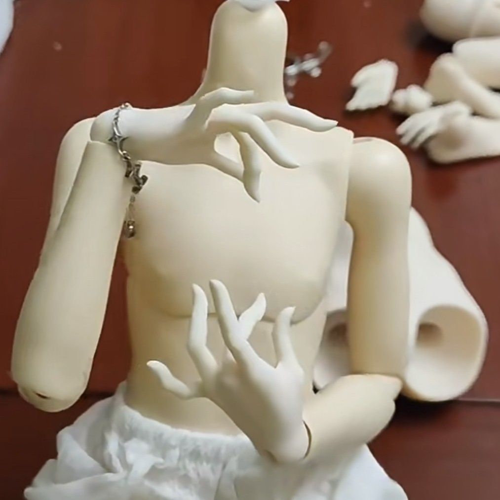 優化 賣場熱賣 窈窕手型bjd配件4分娃娃手型組mjd素體雙抗樹脂拍照必備ins小紅書 | 蝦皮購物