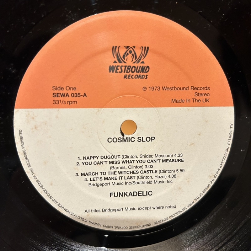 Funkadelic – Cosmic Slop | 蝦皮購物