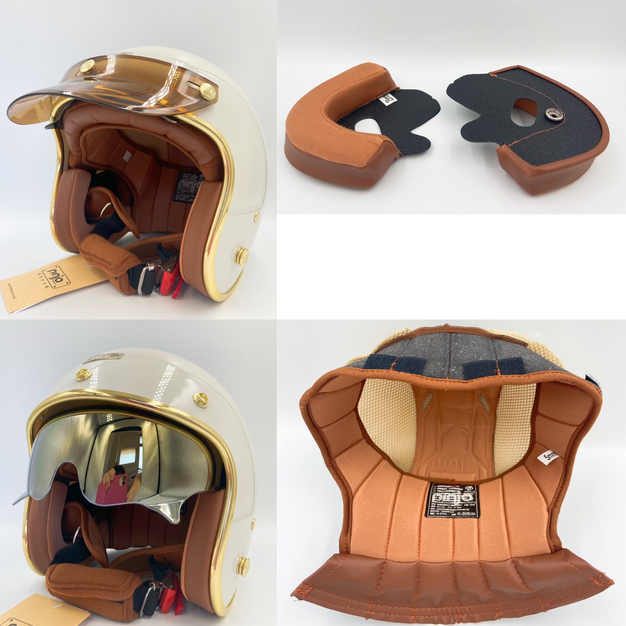 ️現貨 華泰 配件 806 K806 K806S 涼感 內襯 加厚 醺砂 晶淬 安全帽 頭襯 耳罩 兩煩內襯 拆洗 | 蝦皮購物