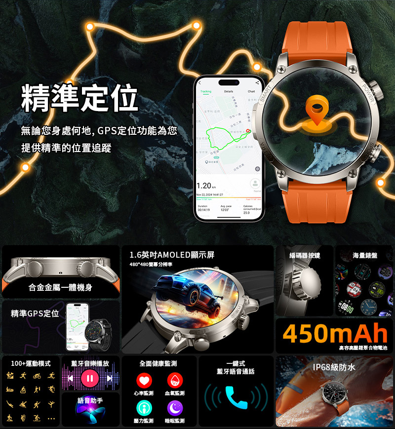 【Larmi 】樂米 infinity 4/5 LITE/5代旗艦 智能手錶 通話手錶 運動手錶 IP68防水錶-現貨 | 蝦皮購物