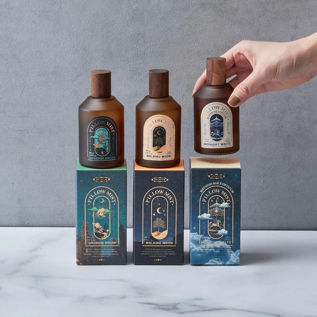 ｛現貨快出｝韓國OPTATUM晚安枕頭香氛噴霧walking moon/universe dream寢具噴霧100ml | 蝦皮購物