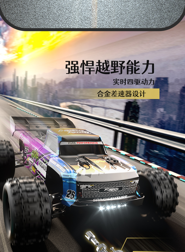 JJR/C 1/12 C8803 風行者 無刷 四驅 前後差速 大腳車 越野 高速 遙控車 隔日到貨 | 蝦皮購物