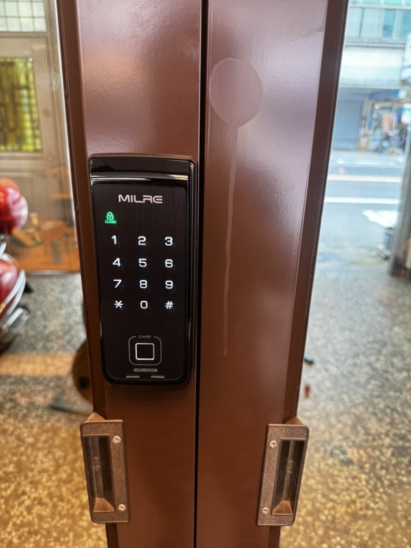 Milre 美樂 MDL-400F 橫拉門 防水電子鎖 三合一 (指紋+卡片+密碼) ★全台到府安裝★**保固三年** | 蝦皮購物
