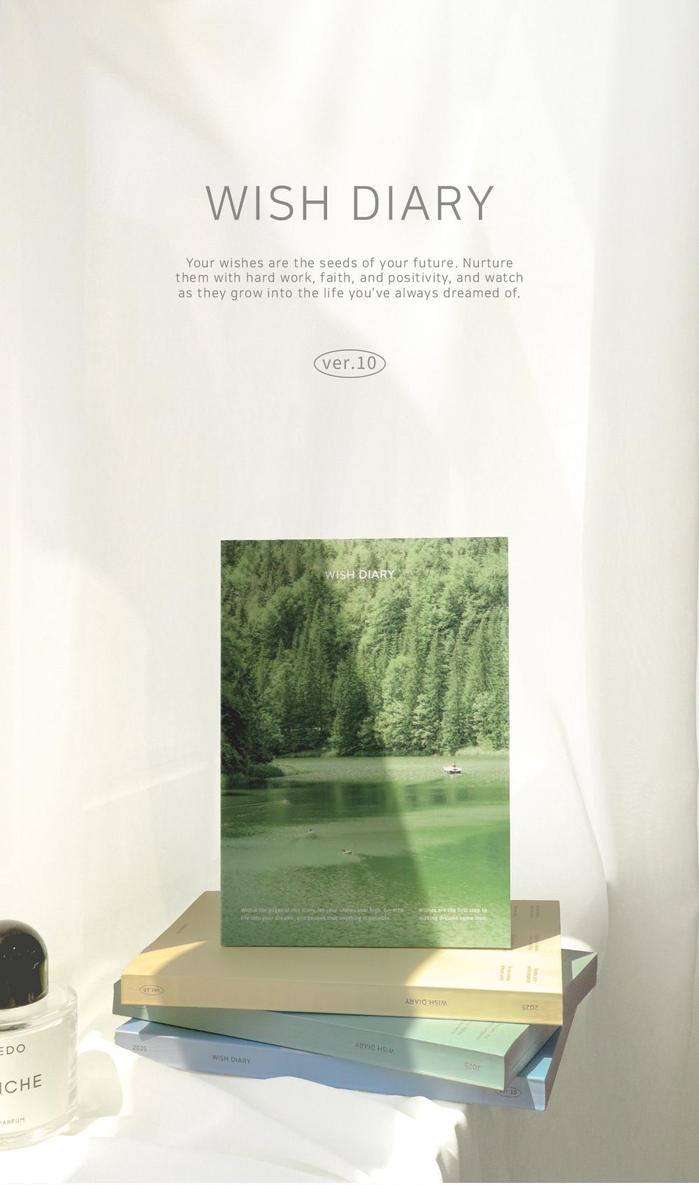 vouz ☄韓國be on d~ Wish Diary 2025 印日期 週計畫 手帳 行事曆 | 蝦皮購物