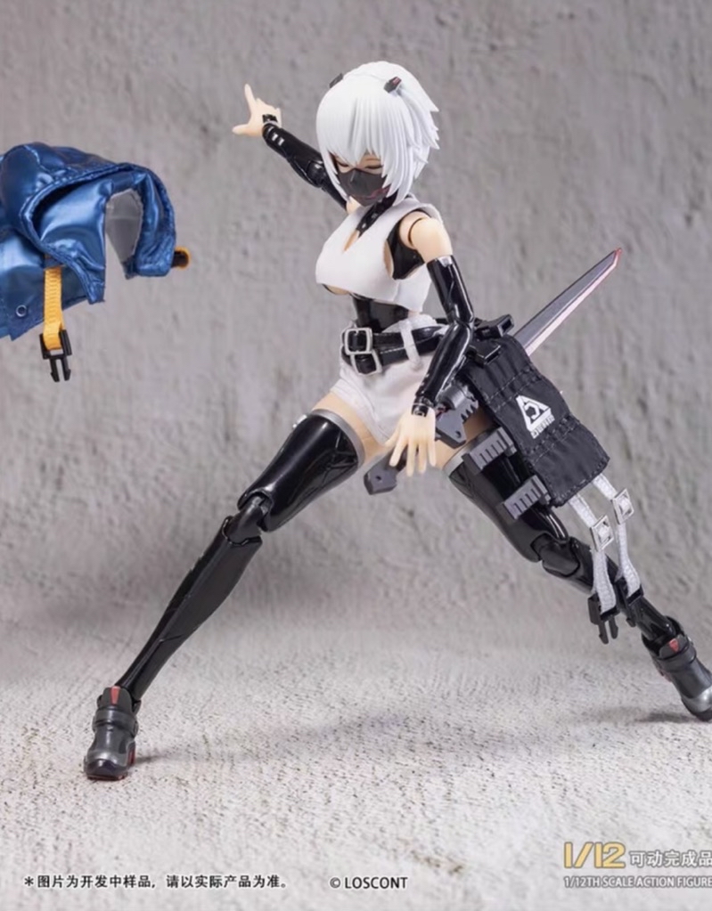 阿頑宅一起 預購 幻馭科技LOSCONT ABA-002 1/12 裝戰天使系列 第二彈 闇蜂 | 蝦皮購物