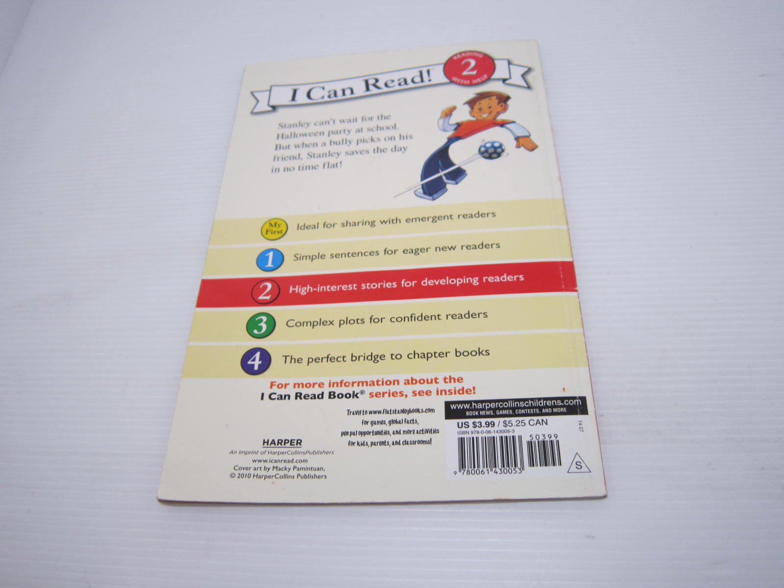 「二手書」 I Can Read 2 Flat Stanley and the Haunted House 英文讀本 | 蝦皮購物