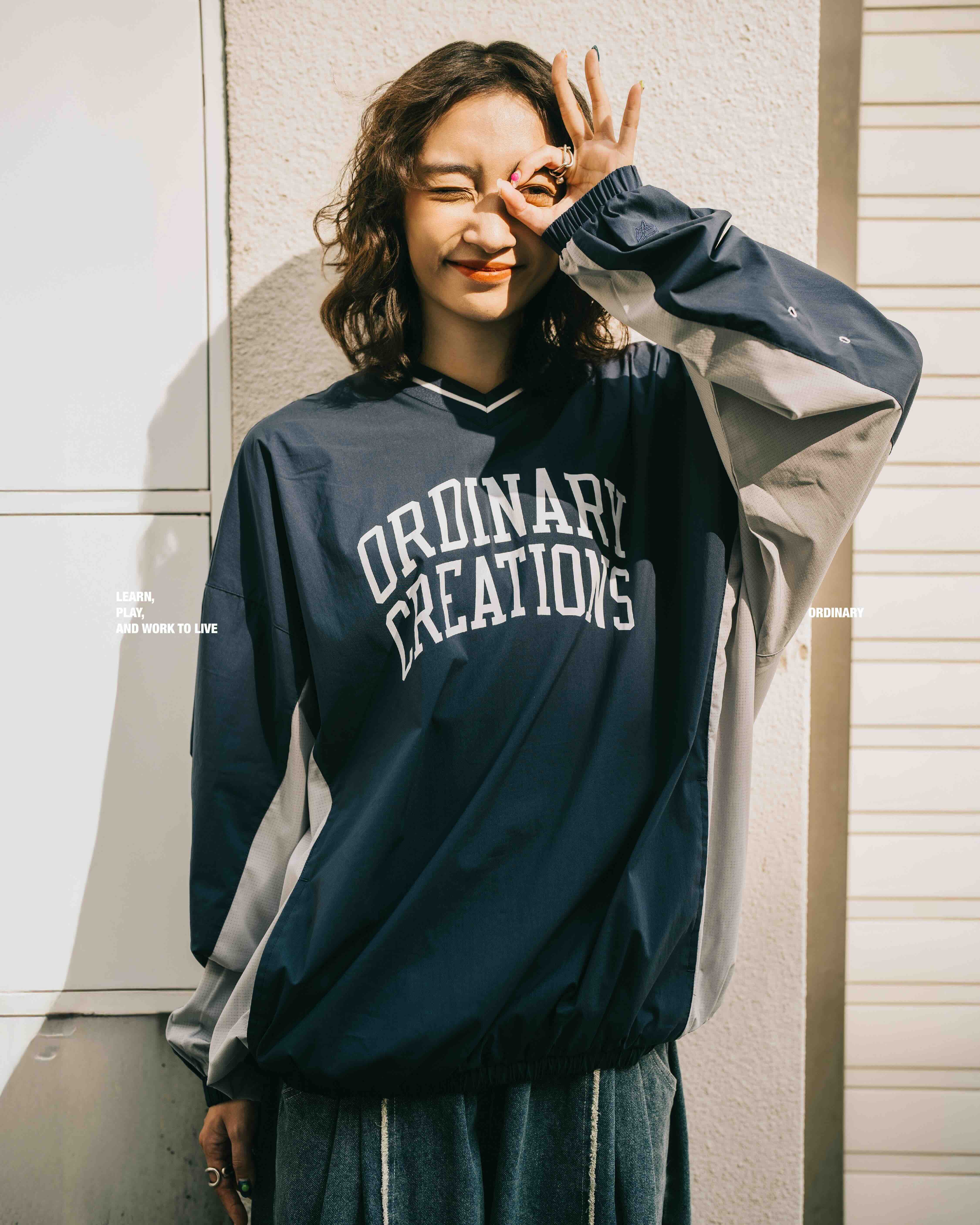 『Definite』ORDINARY / SPLICING HOCKEY JERSEY 拼接滾邊冰球長TEE | 蝦皮購物