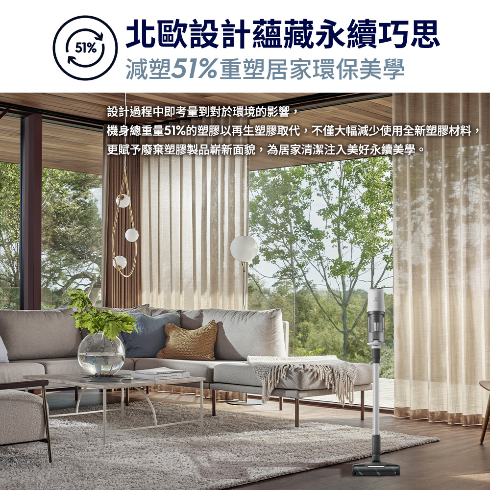 Electrolux 伊萊克斯 極適家居600無線吸塵器 矽砂白 (EFP61714) | 蝦皮購物