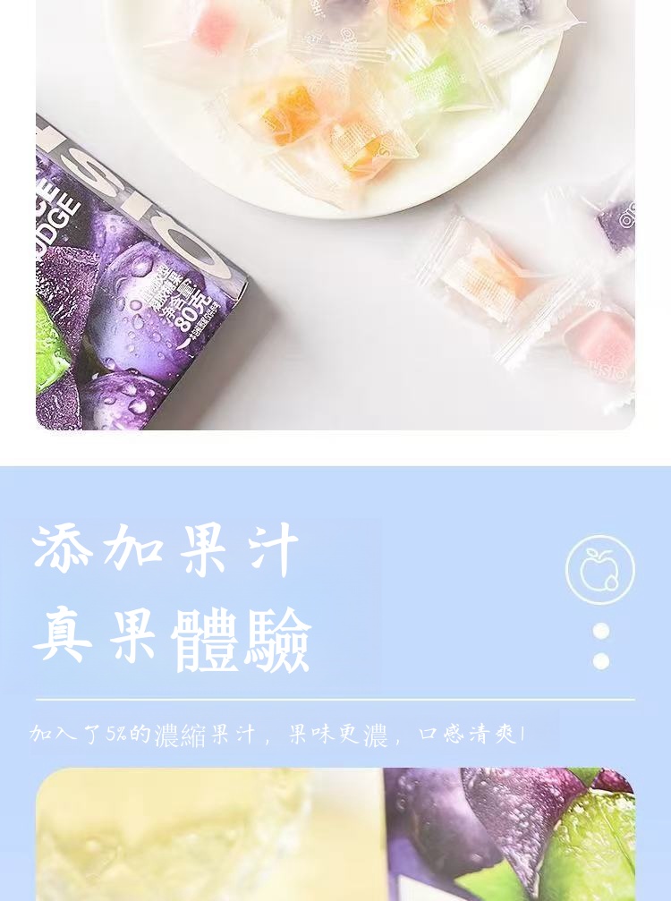 【限時下殺】奇事造型軟糖盒裝80g QQ軟糖 綜合水果口味 水果 QQ糖 軟糖 剝皮軟糖 白桃/柚子/草莓/芒果/小青桔 | 蝦皮購物