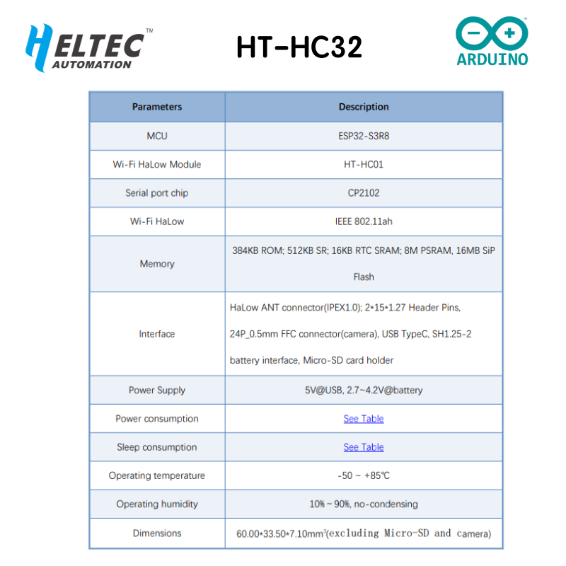 HT-HC32 - Wi-Fi HaLow 模組 Arduino 開發板 | 蝦皮購物