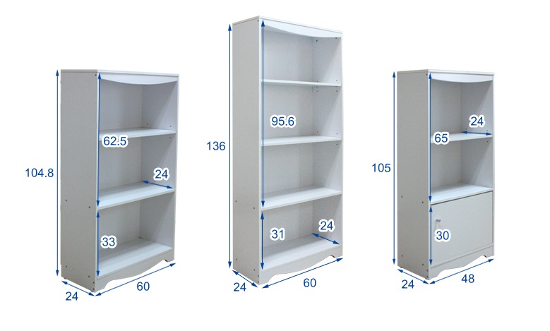 RICHO福利品 BO-296 單門二格櫃 茶几 邊几 咖啡桌 書櫃 層架 組合櫃 置物櫃 收納櫃 公仔櫃 鞋櫃 | 蝦皮購物