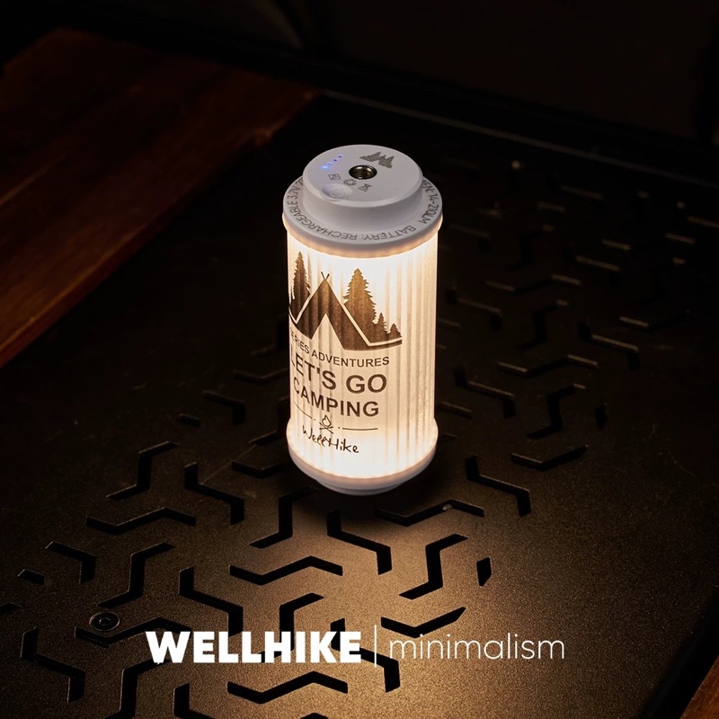 露營玩什麼 最新款 夕照燈 5000mah WELLHIKE 露營燈 LED燈 照明燈 贈貼紙 天火燈 氣氛燈 露營 | 蝦皮購物