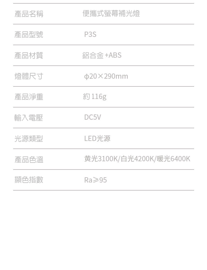 Cooyee 便攜式筆電螢幕 LED 掛燈(29cm) | 蝦皮購物