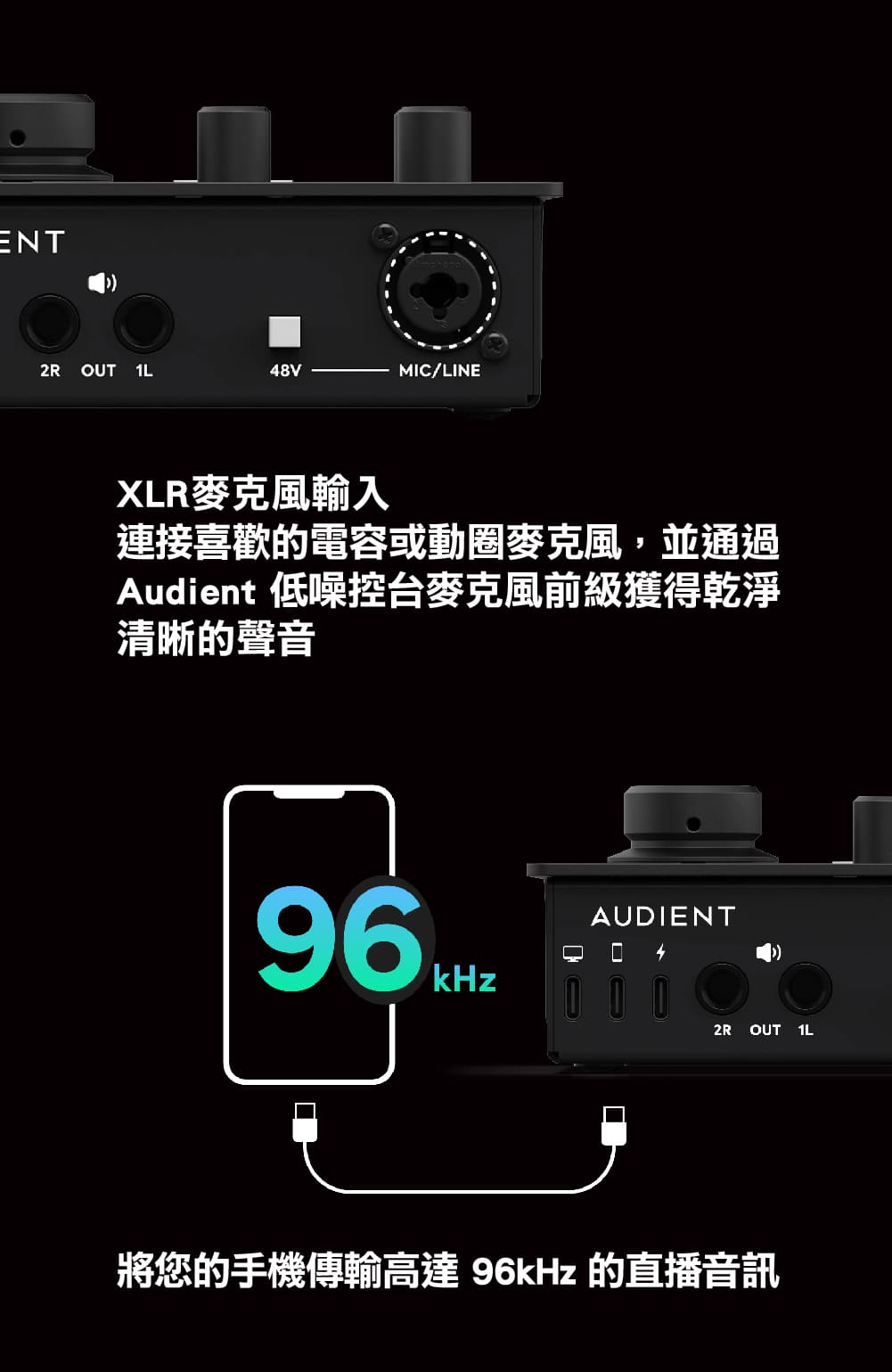 Audient iD4 Stream OTG 直播 錄音介面 含Cubase錄音軟體 總代理公司貨 保固三年 | 蝦皮購物