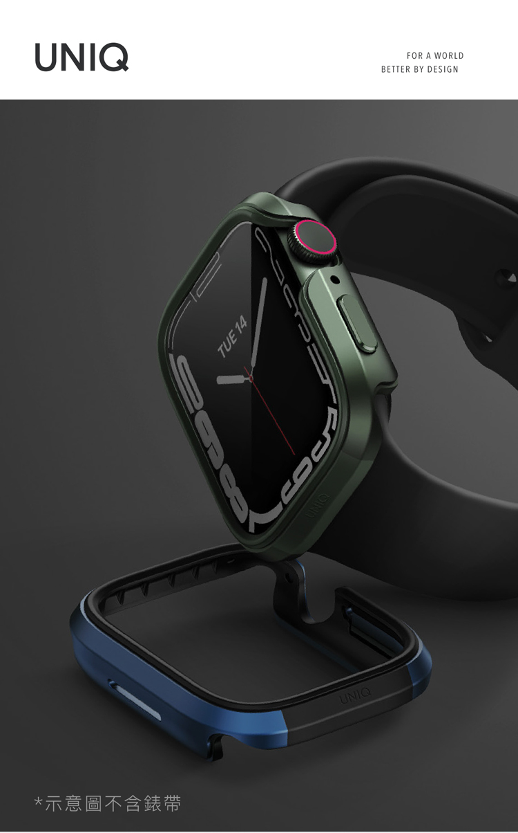 【UNIQ】Apple Watch S10/11系列 防撞錶殼Valencia｜官方旗艦店 | 蝦皮購物