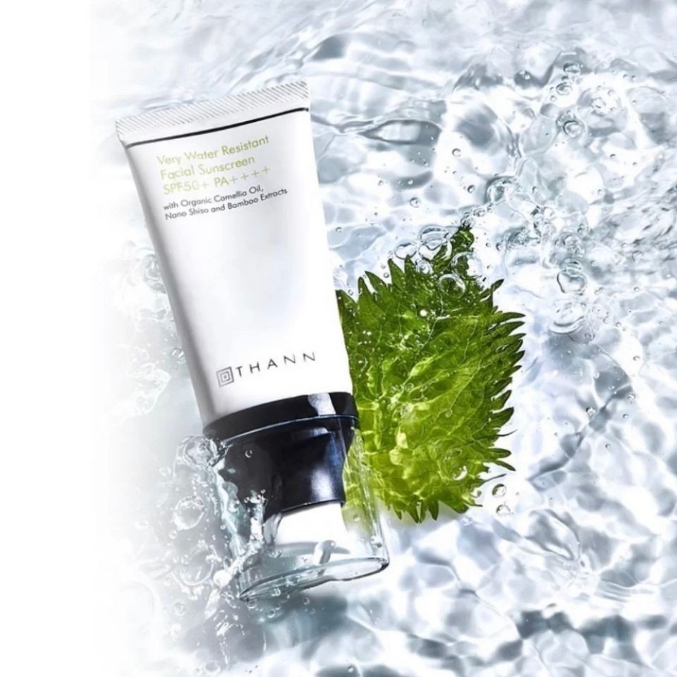 《現貨》泰國THANN 紫蘇臉部防曬乳SPF50+ PA ++++ 40g | 蝦皮購物