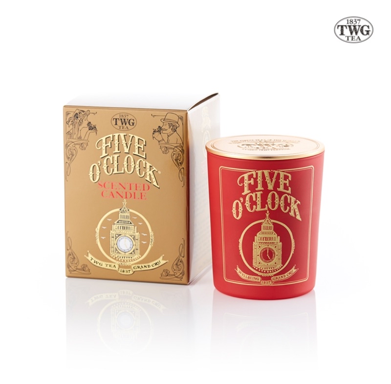 TWG Tea 五時茗茶薰香蠟燭 Five OClock Tea Scented Candle(190公克) | 蝦皮購物