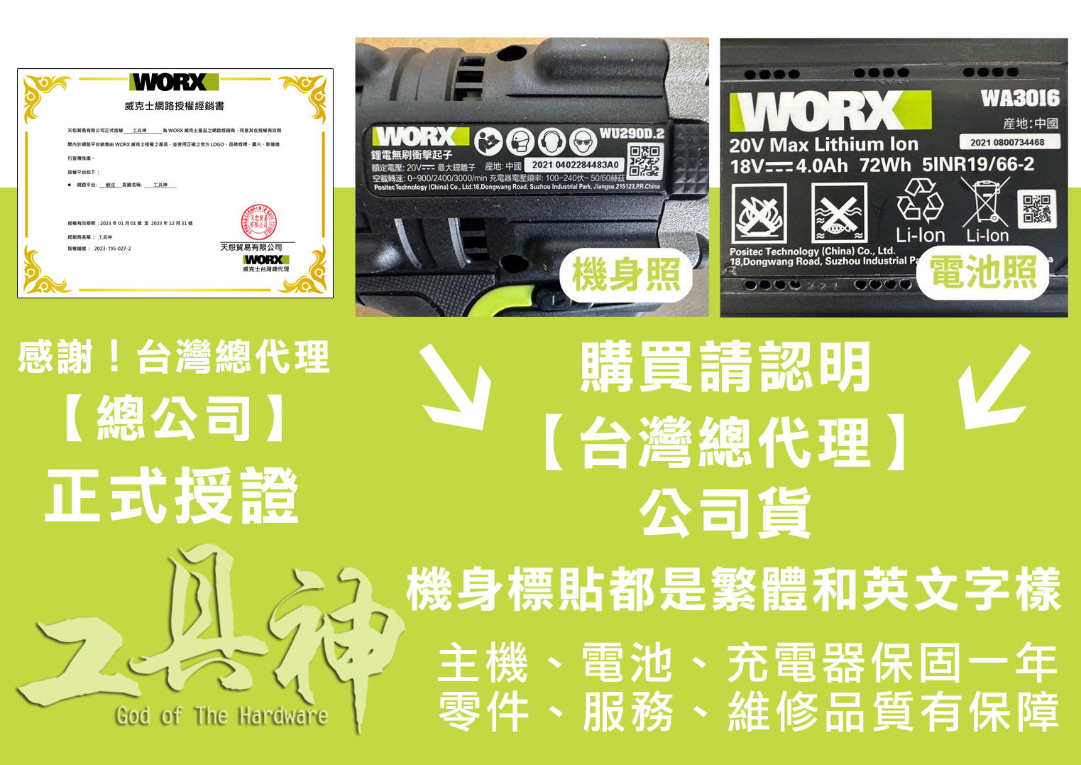 新型 WORX 威克士 WU270 無刷衝擊扳手 20V 升級版 大扭力 700 N.m 螺栓模式 電動扳手 套筒扳手 | 蝦皮購物